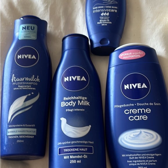 Nivea | Bath & Body | Brand New 4 Piece Set | Poshmark